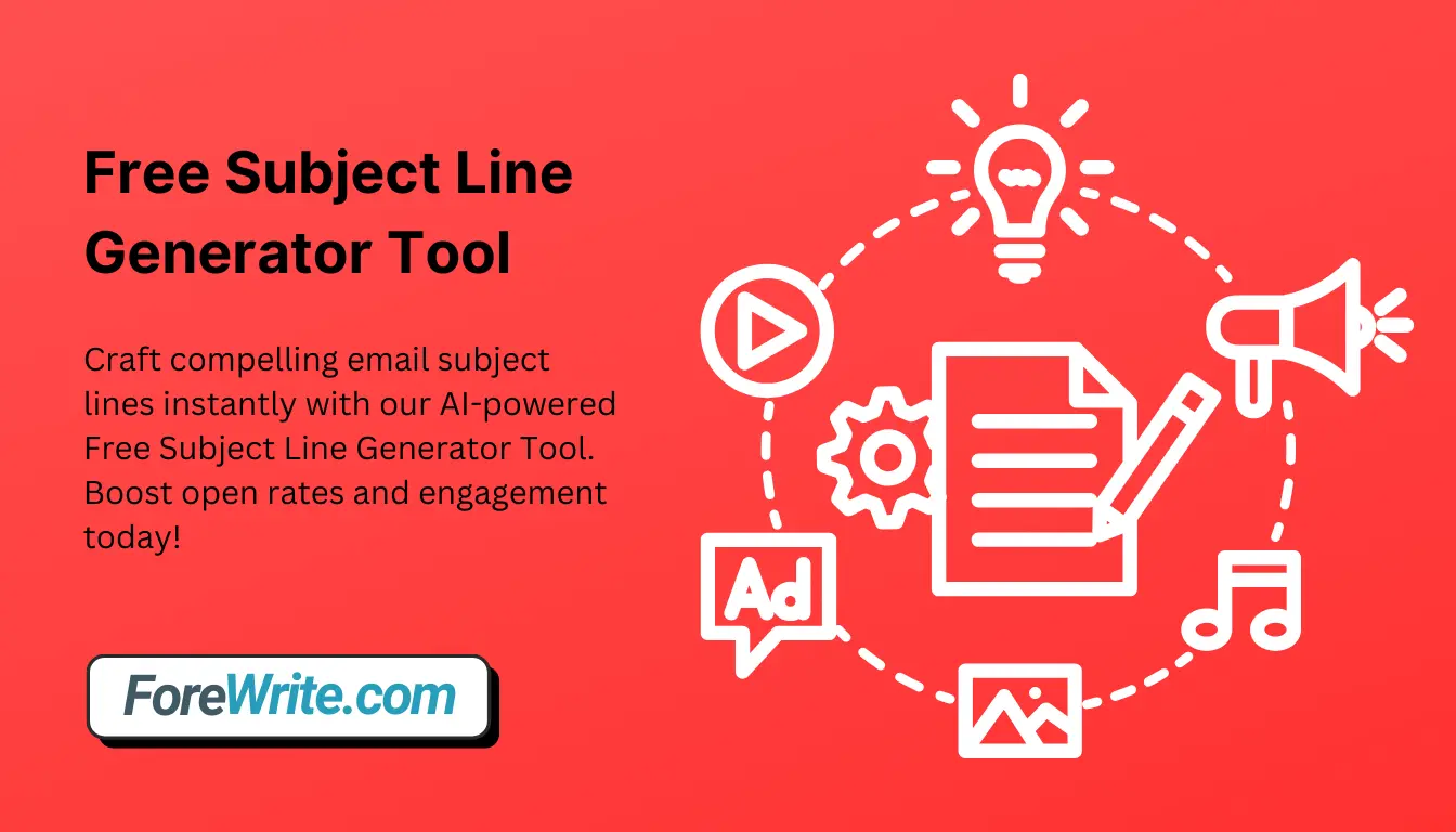 Free Subject Line Generator Tool
