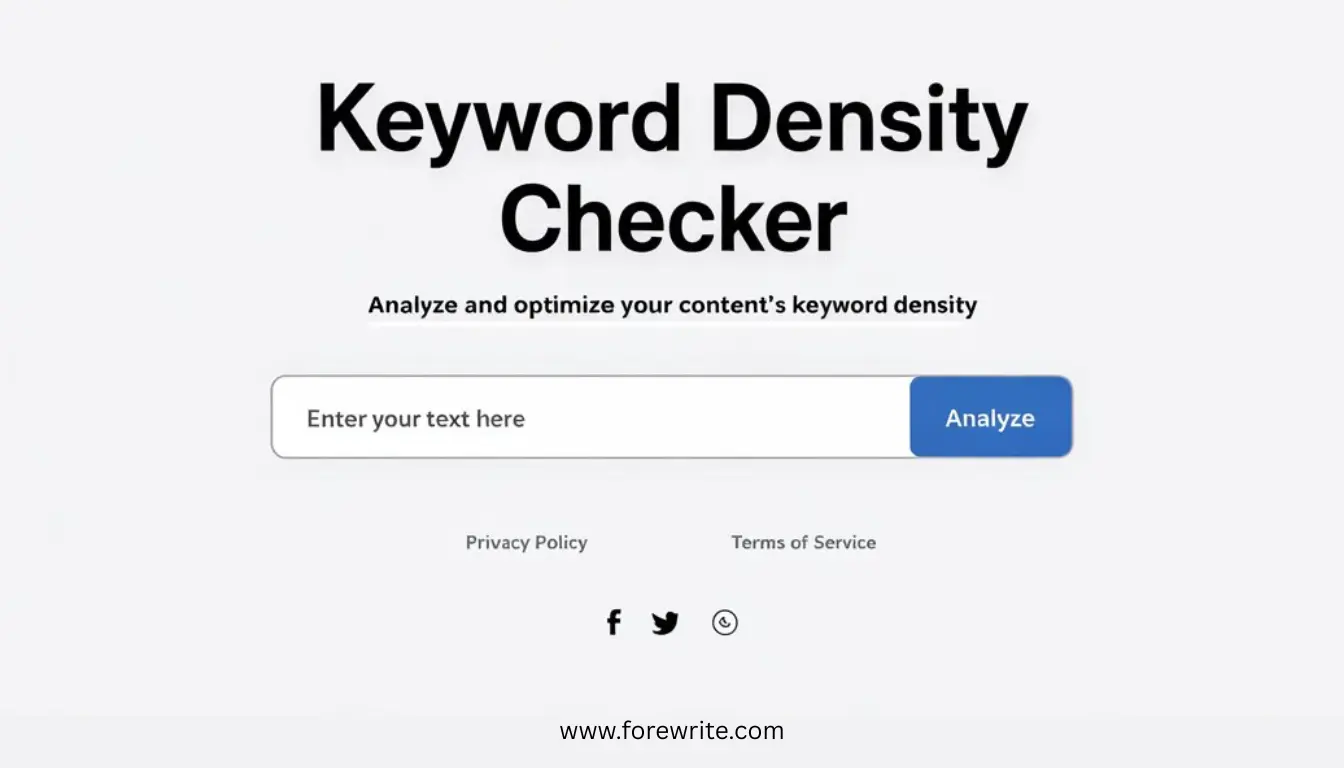 Free Keyword Density Checker: Optimize Content Instantly